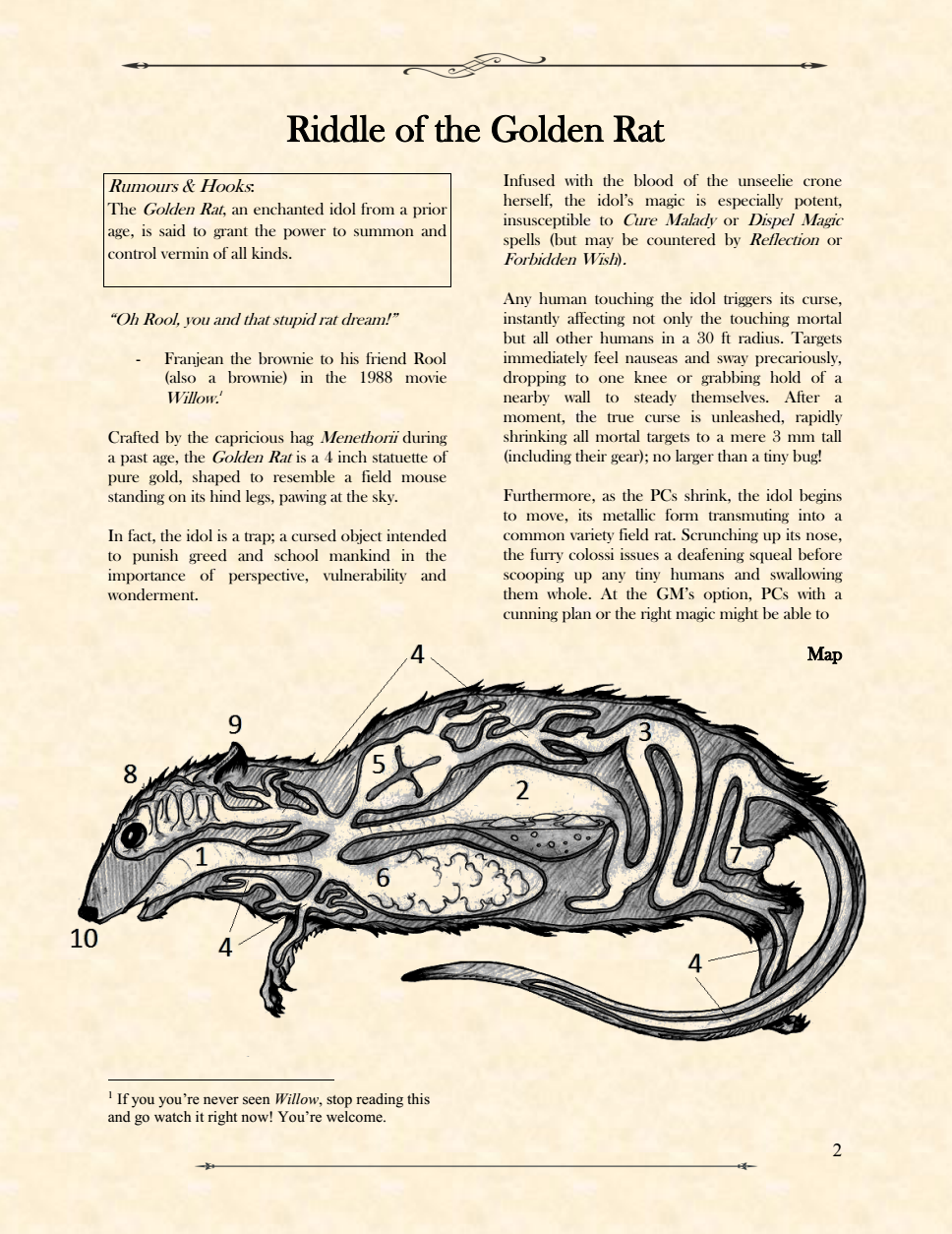 Riddle of the Golden Rat – Pickpocket Press