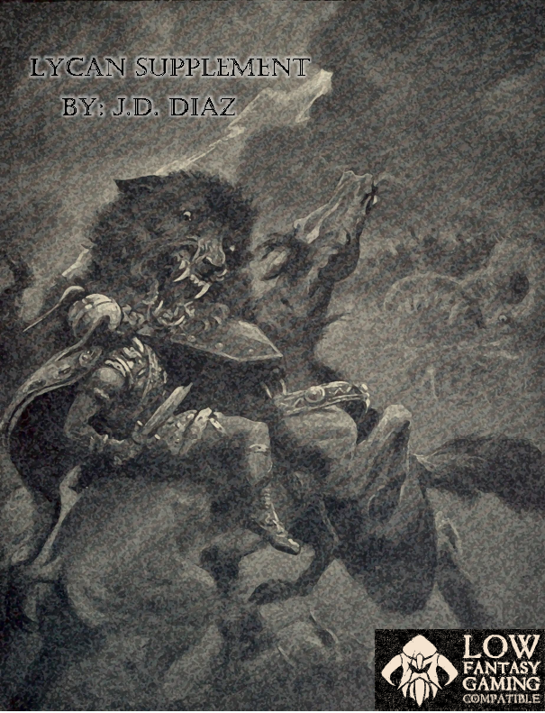 Community Spotlight: Lycan Supplement – Pickpocket Press